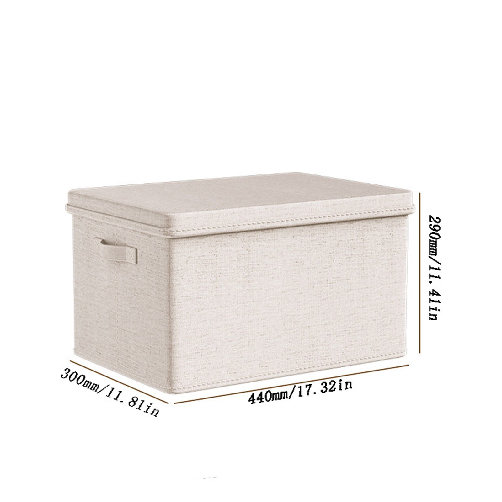 TNDBKQWR Stackable Storage Container Storage Boxes with Lid Foldable ...