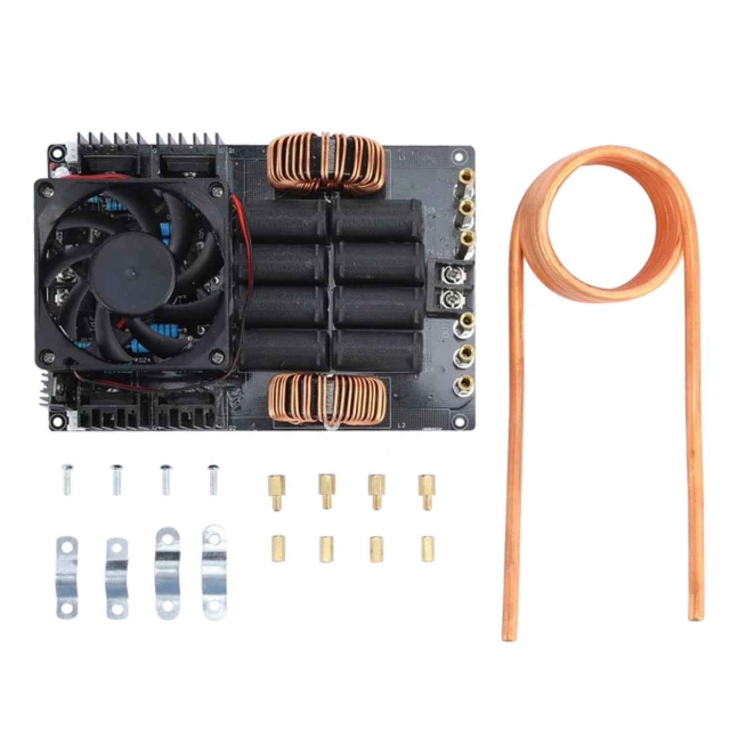 TNHOYUE 1000W 50A DC 12-40V Low Voltage Induction Heating Board Module ...