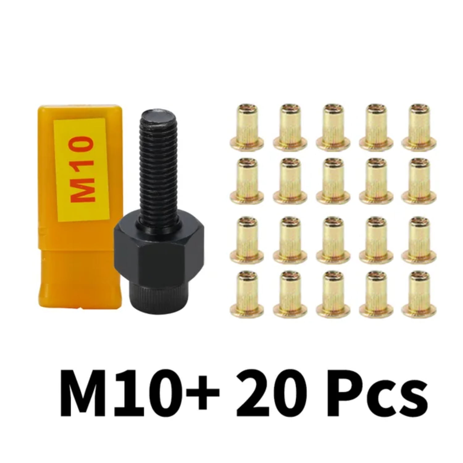 TNHOYUE Hand Nut Gun Nuts Riveter Tool M3 M4 M5 M6 M8 M10 Nut Gun ...