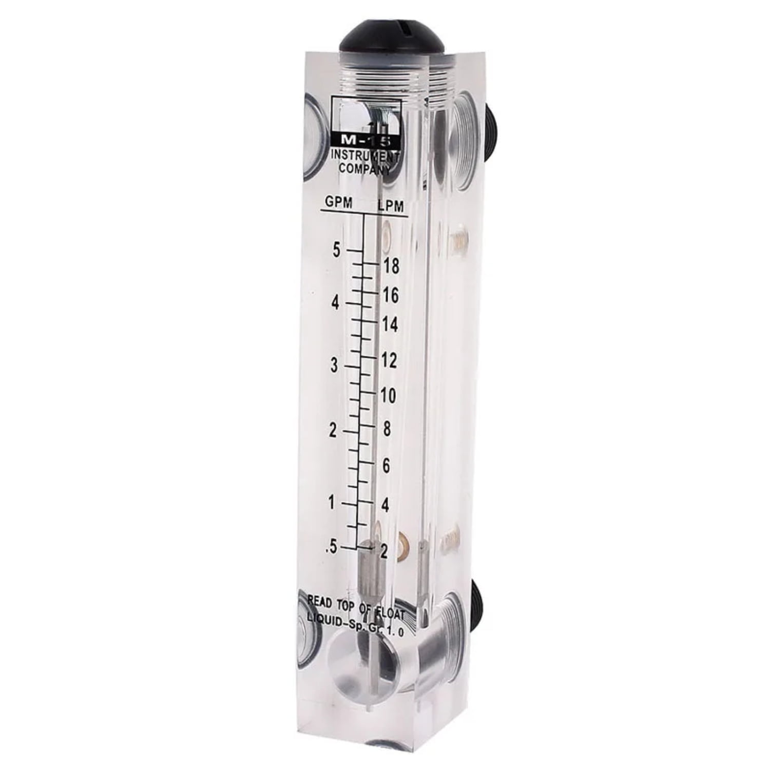 TNHOYUE LZT M-15 Water Rotameter Indicator Counter Water Liquid ...
