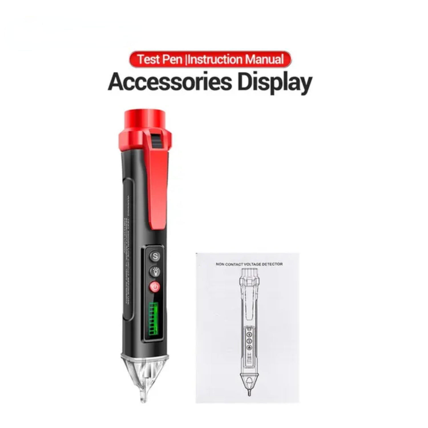 TNHOYUE VC1010 Digital Smart AC/DC Voltage Detectors Non-Contact Tester ...
