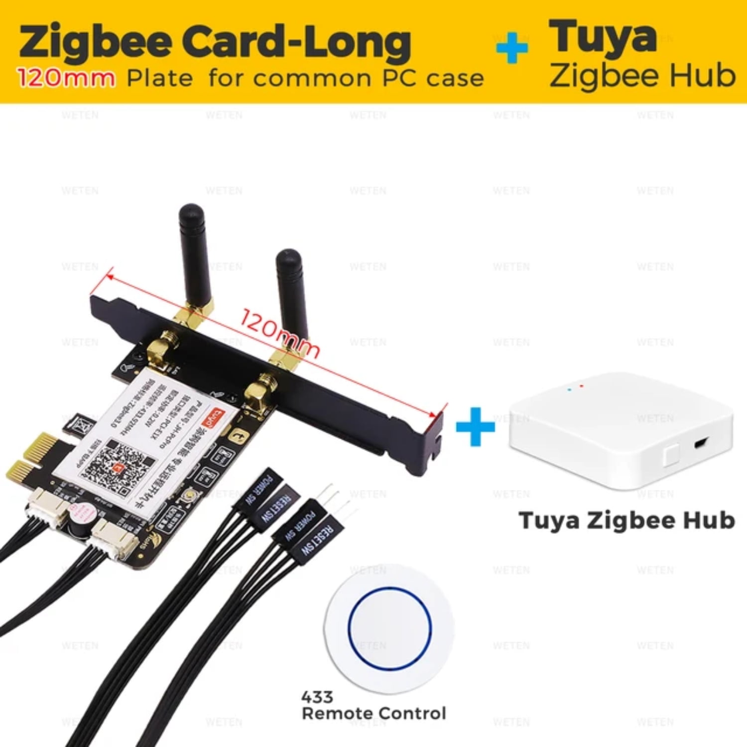 TNHYEI Efficient and Convenient Advanced Zigbee Computer Power Reset Switch for Seamless ...