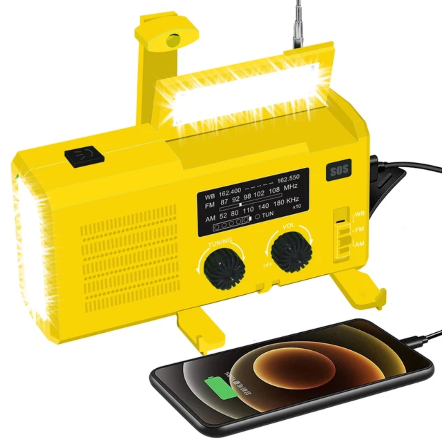 TNHYEI Enhanced Powerful Portable Emergency Solar Power Hand Crank ... TNHYEI Enhanced Powerful Portable Emergency Solar Power Hand Crank ...