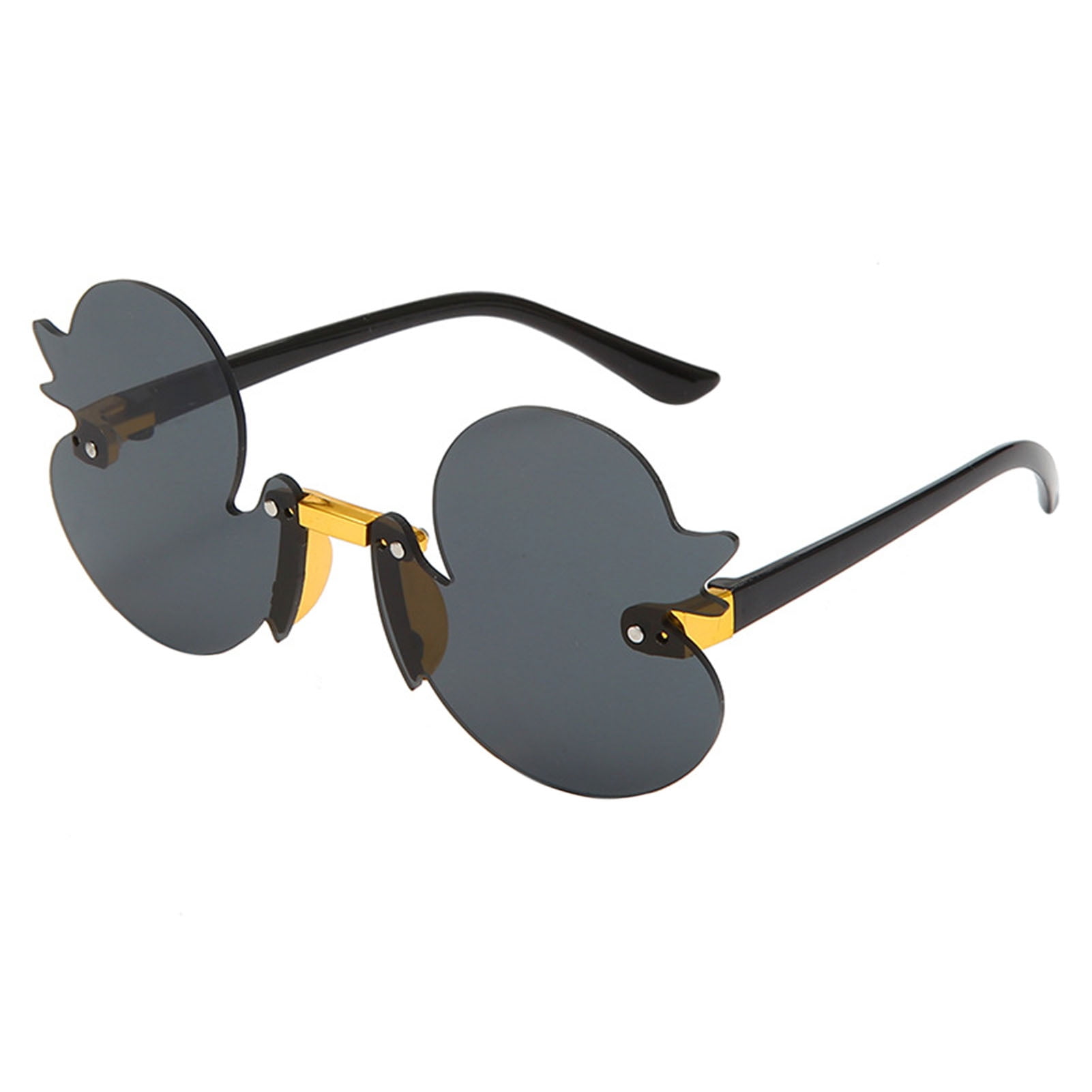 TNOBHG Anti-uv Rainbow Glasses Children Sunglasses Duckling Shape ...