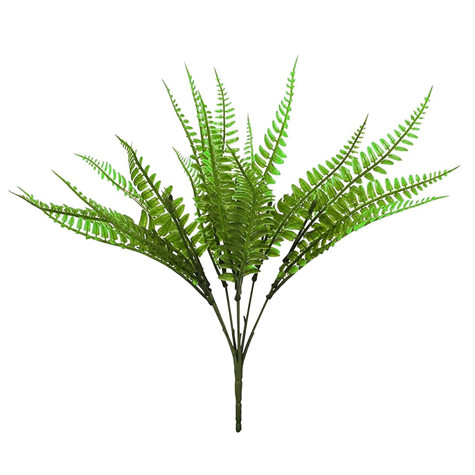 TNOBHG Artificial Ferns Office Decor 4pcs/set Artificial Fern 7 Branch ...