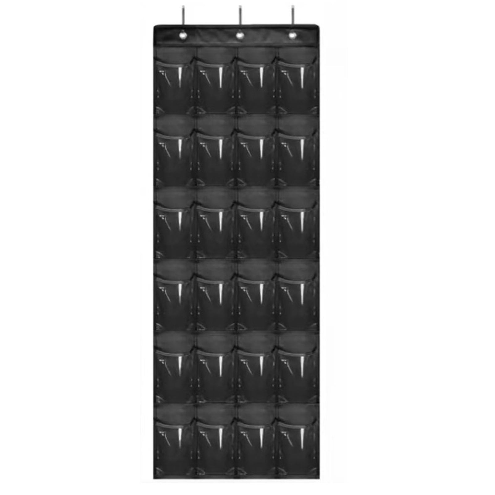 TNOBHG Closet Door Shoe Rack Transparent 24-pocket Shoe Organizer Bag ...