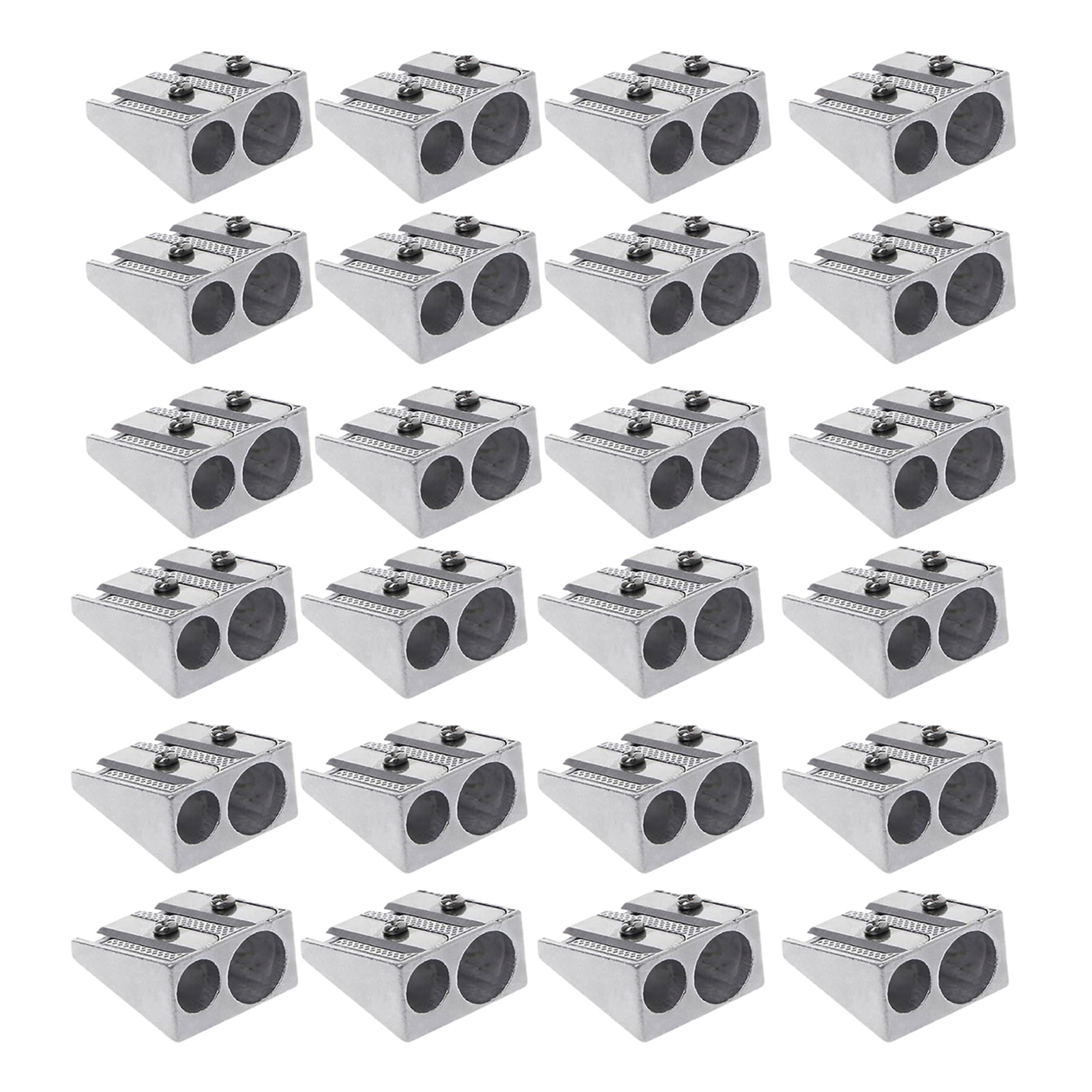 TNOBHG Dual Hole Pencil Sharpener Magnesium Pencil Sharpener Dual Hole ...