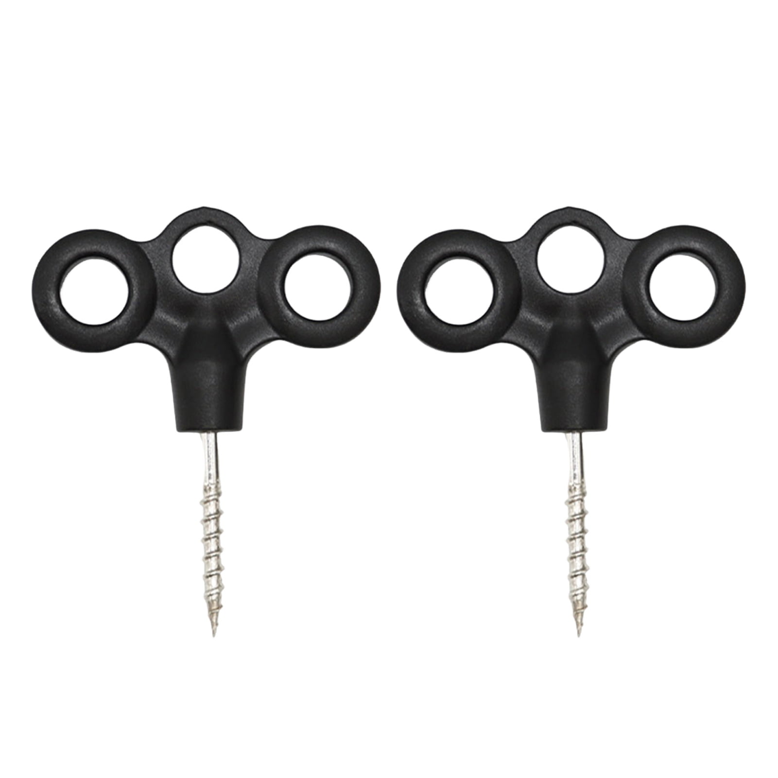 TNOBHG Earth Nails Stainless Steel Three-eye Thread Ground Anchors for ...