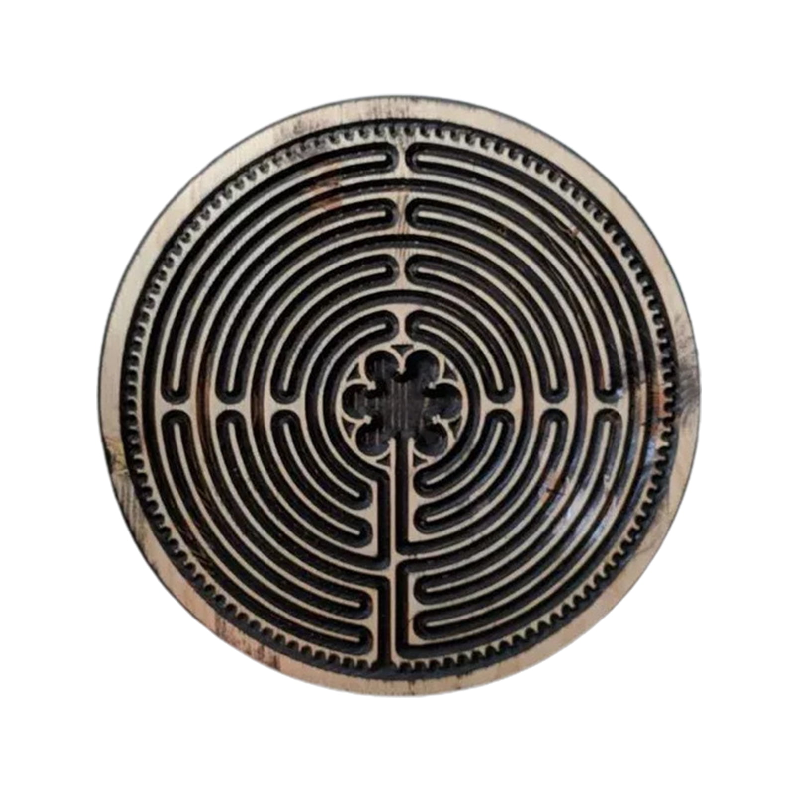 TNOBHG Finger Labyrinth Wooden Finger Maze Handcrafted Mindfulness Tool ...