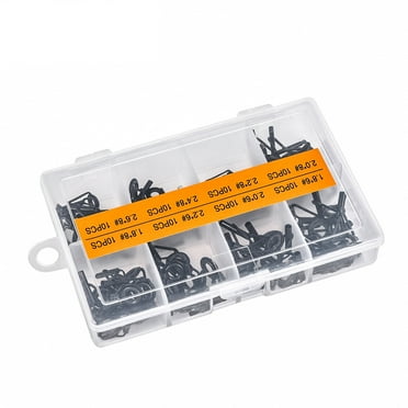 SunniMix Fishing Rod Tip Repair Kit Accessories Mini Fishing Rod Tips ...