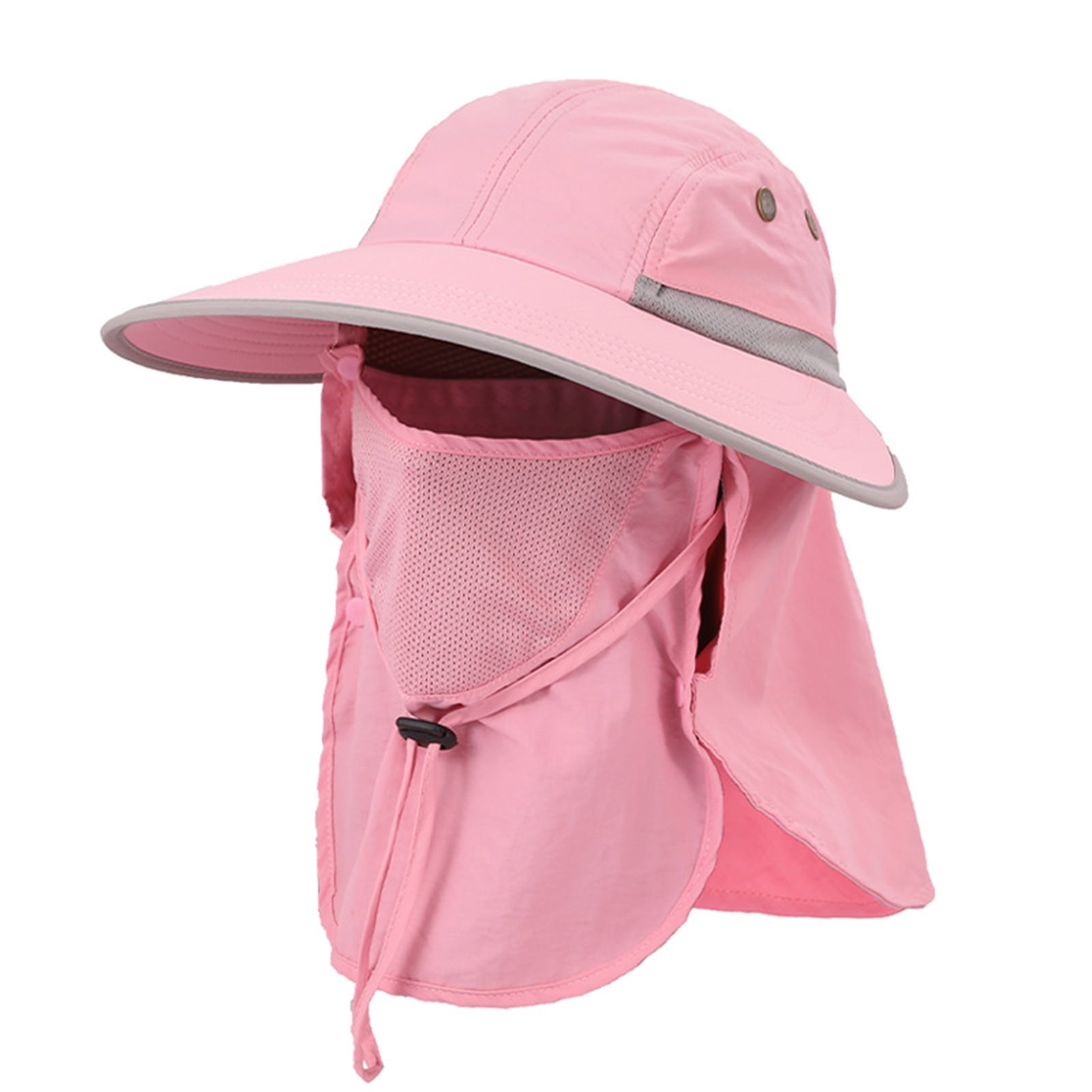 TNOBHG Foldable Sun Hat Unisex Sun Hat with Face Front Cover Uv ...