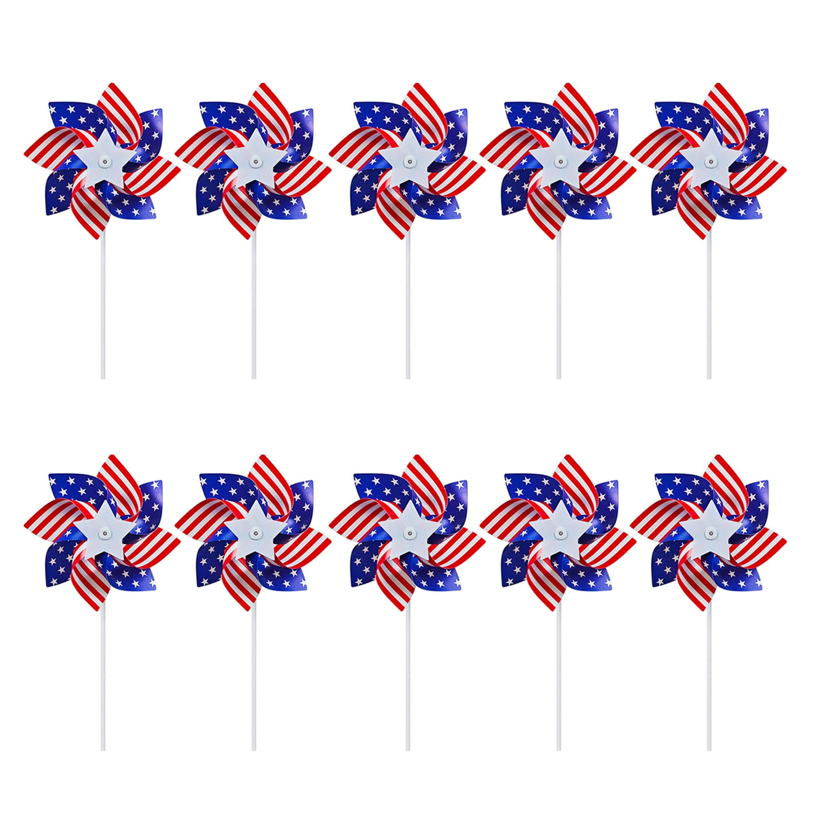 TNOBHG Independence Day Windmill American Flag Windmill Independence ...