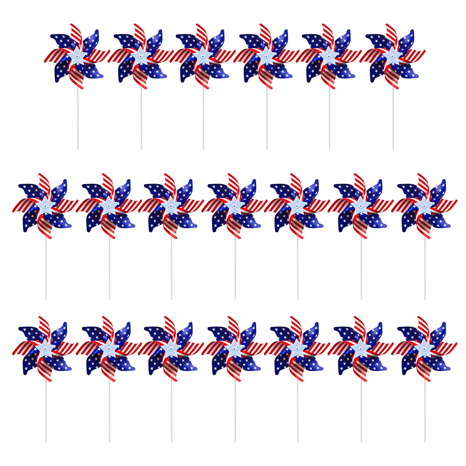 TNOBHG Independence Day Windmill American Flag Windmill Independence ...