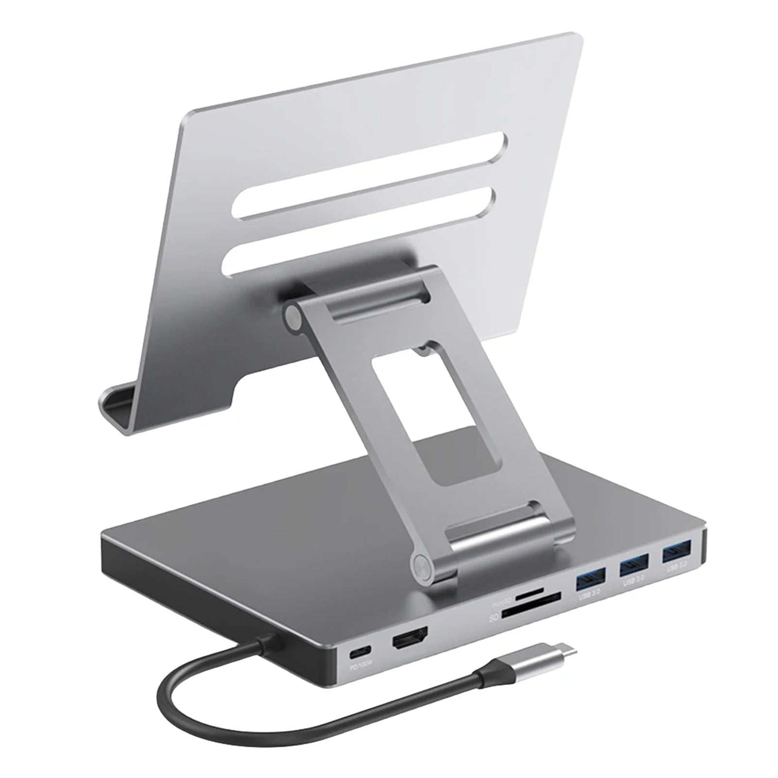 TNOBHG Laptop Stand with Usb 3 0 Laptop Stand Docking Station Multiport ...