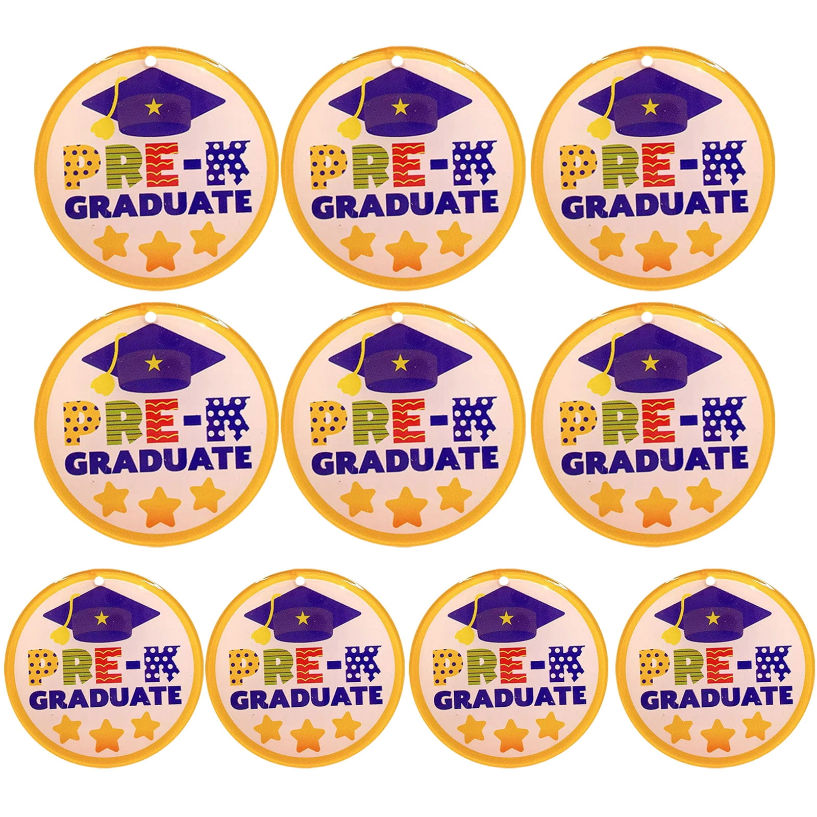 TNOBHG Lightweight Graduation Award 10 Pcs Kindergarten Graduation ...