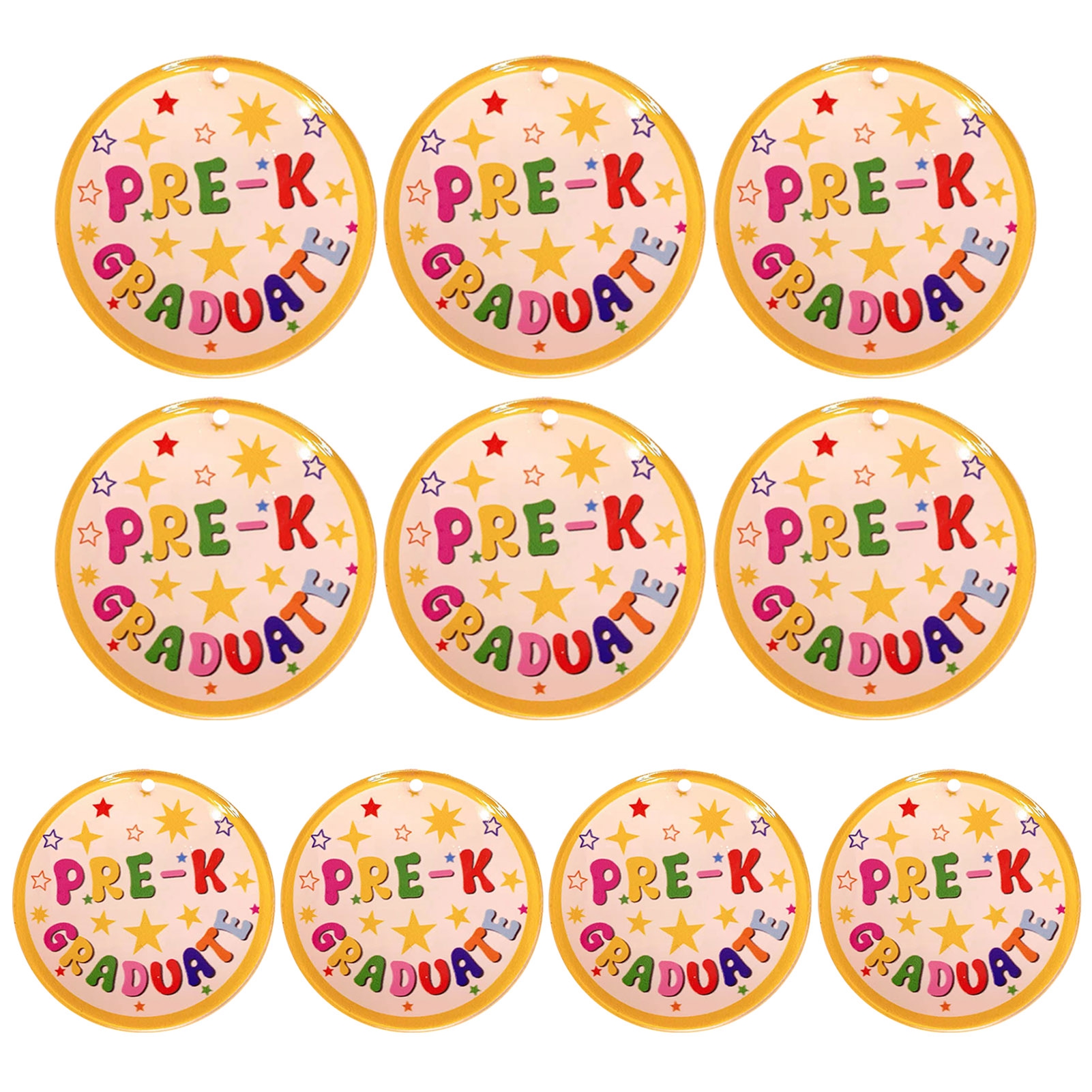 TNOBHG Lightweight Graduation Award 10 Pcs Kindergarten Graduation ...