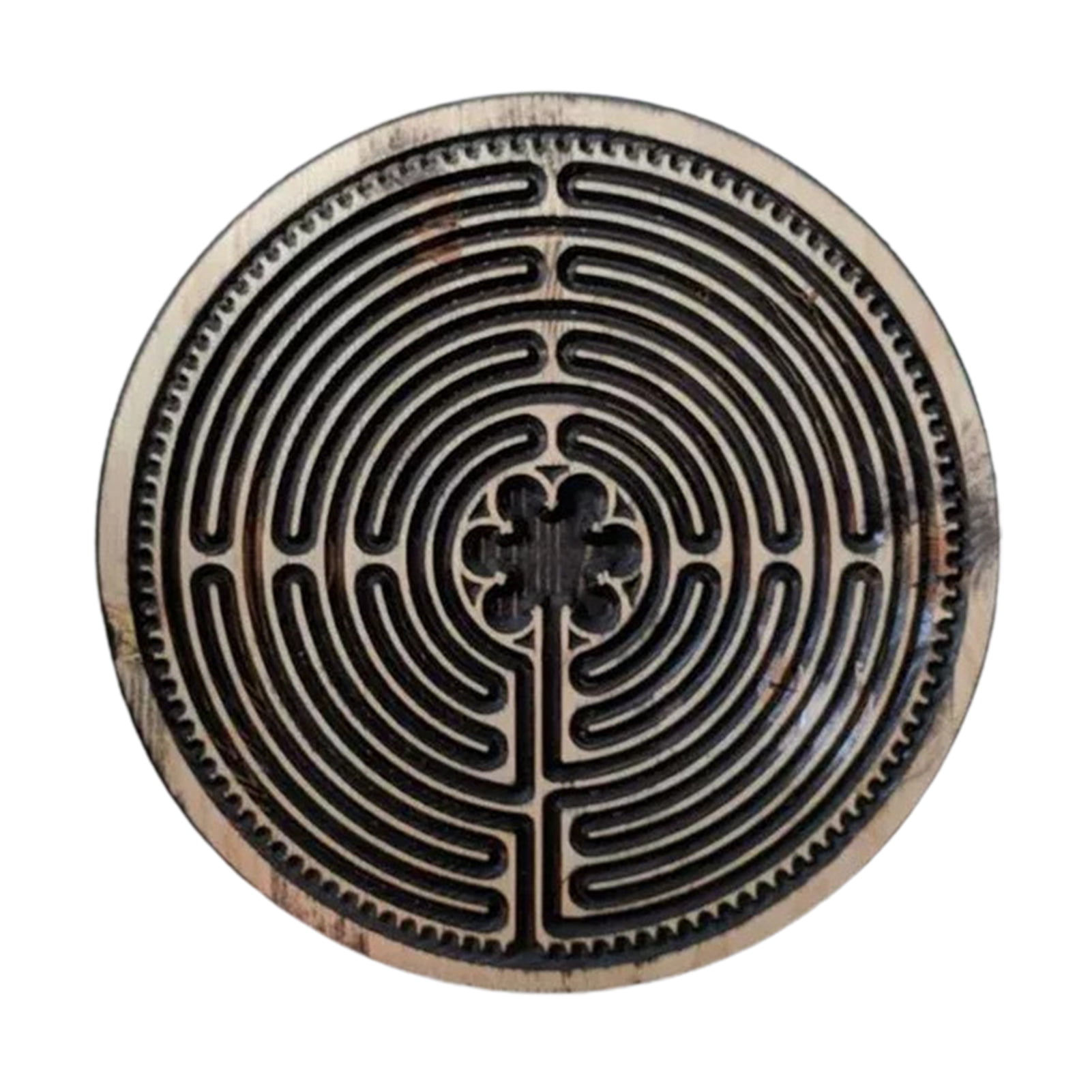 TNOBHG Meditation Finger Labyrinth Wooden Finger Labyrinth Handheld ...