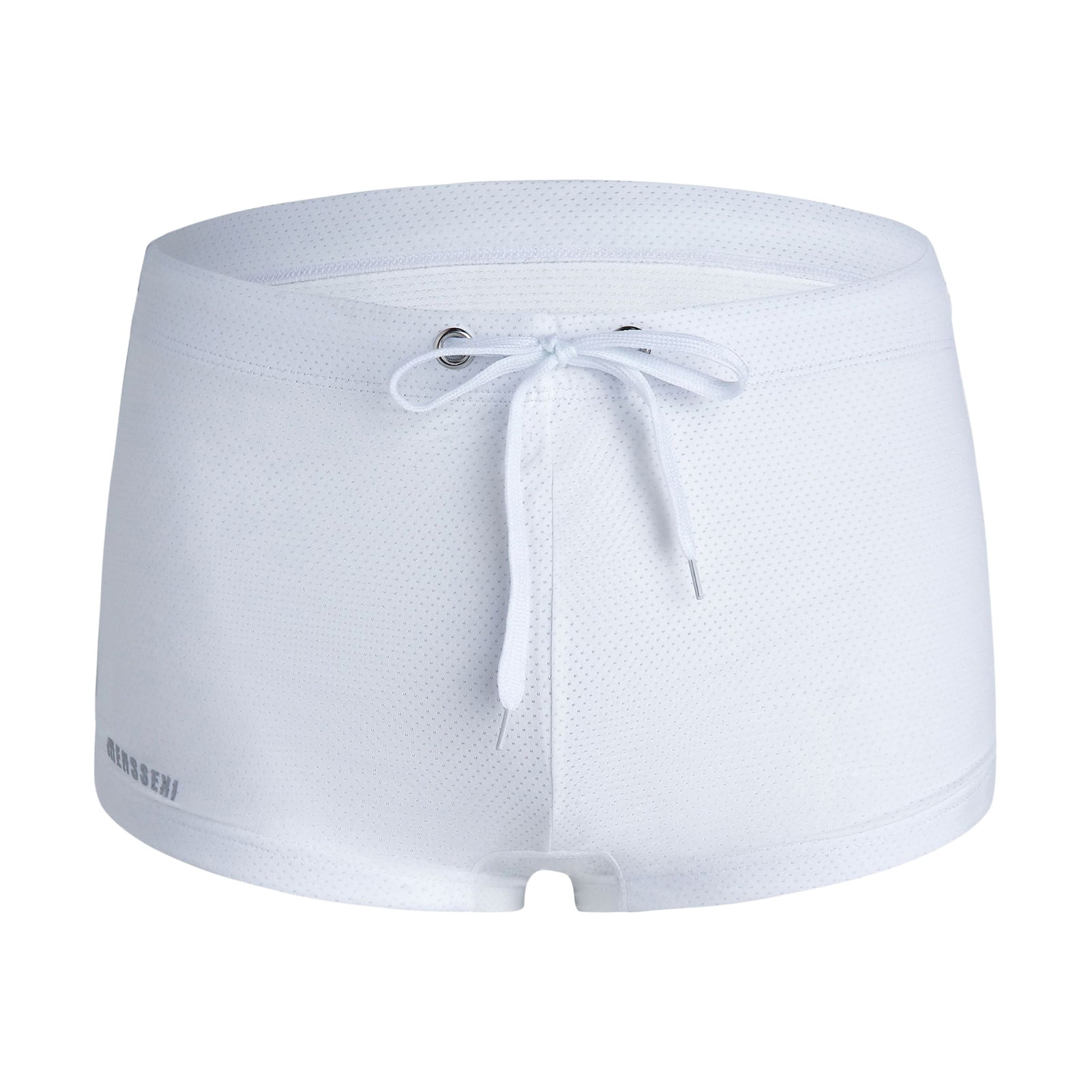 TNOBHG Men Swimming Trunks Summer Men Swim Shorts Low-rise Solid Color ...