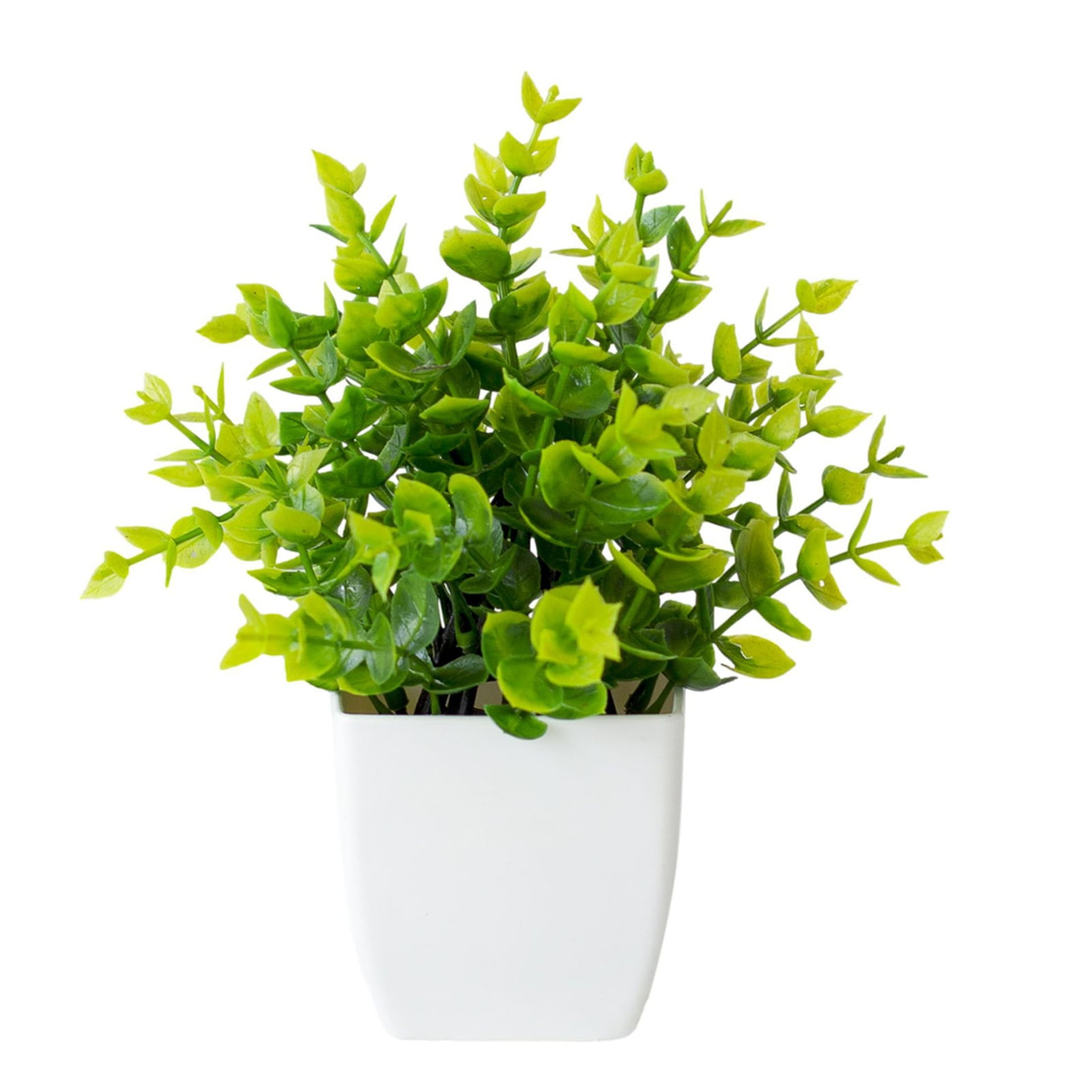 TNOBHG Plastic Potted Plant Simulated Plant Pot Artificial Potted Plant ...