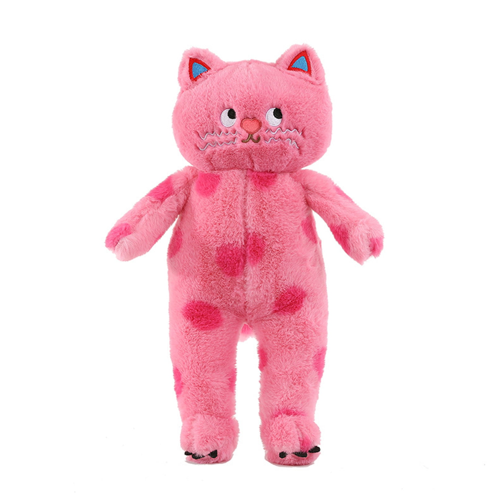 TNOBHG Plush Cat Plush Polka Dot Cat Shaped Toy Durable Soft ...