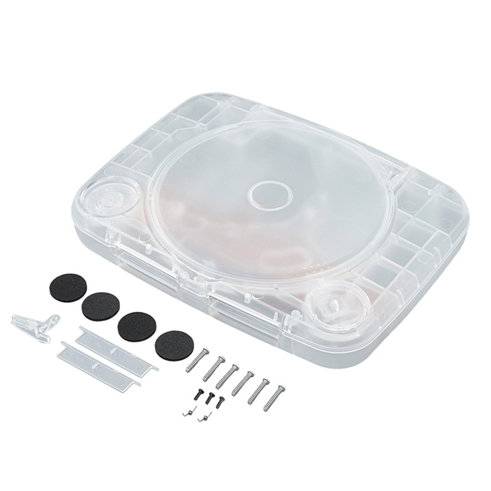 TNOBHG Protective Case Game Console Translucent Shell Replacement Case ...