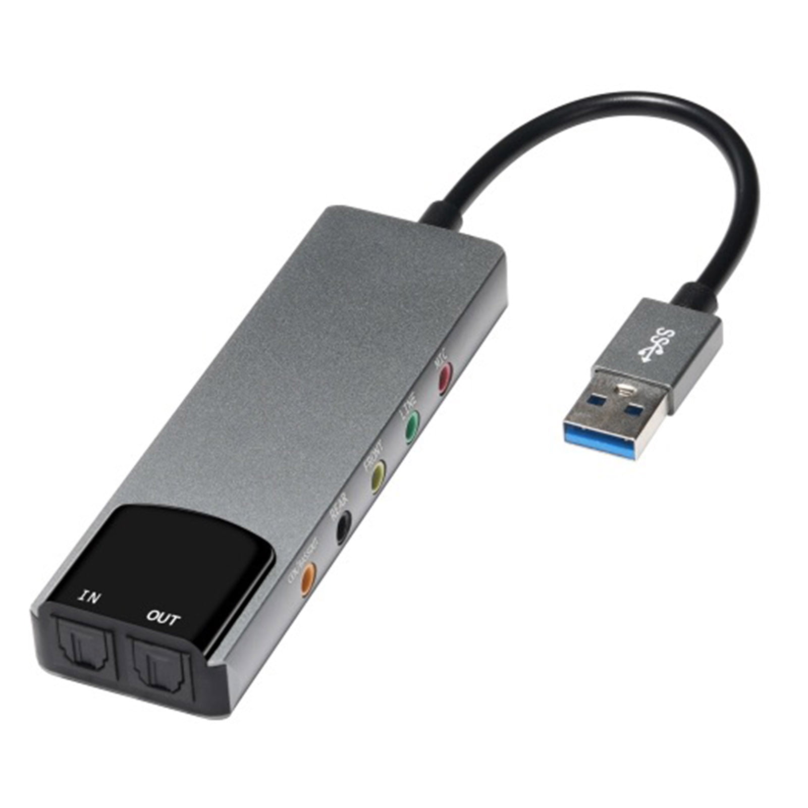 TNOBHG S/pdif Digital Audio Input Usb External Sound Card for Windows 8 ...