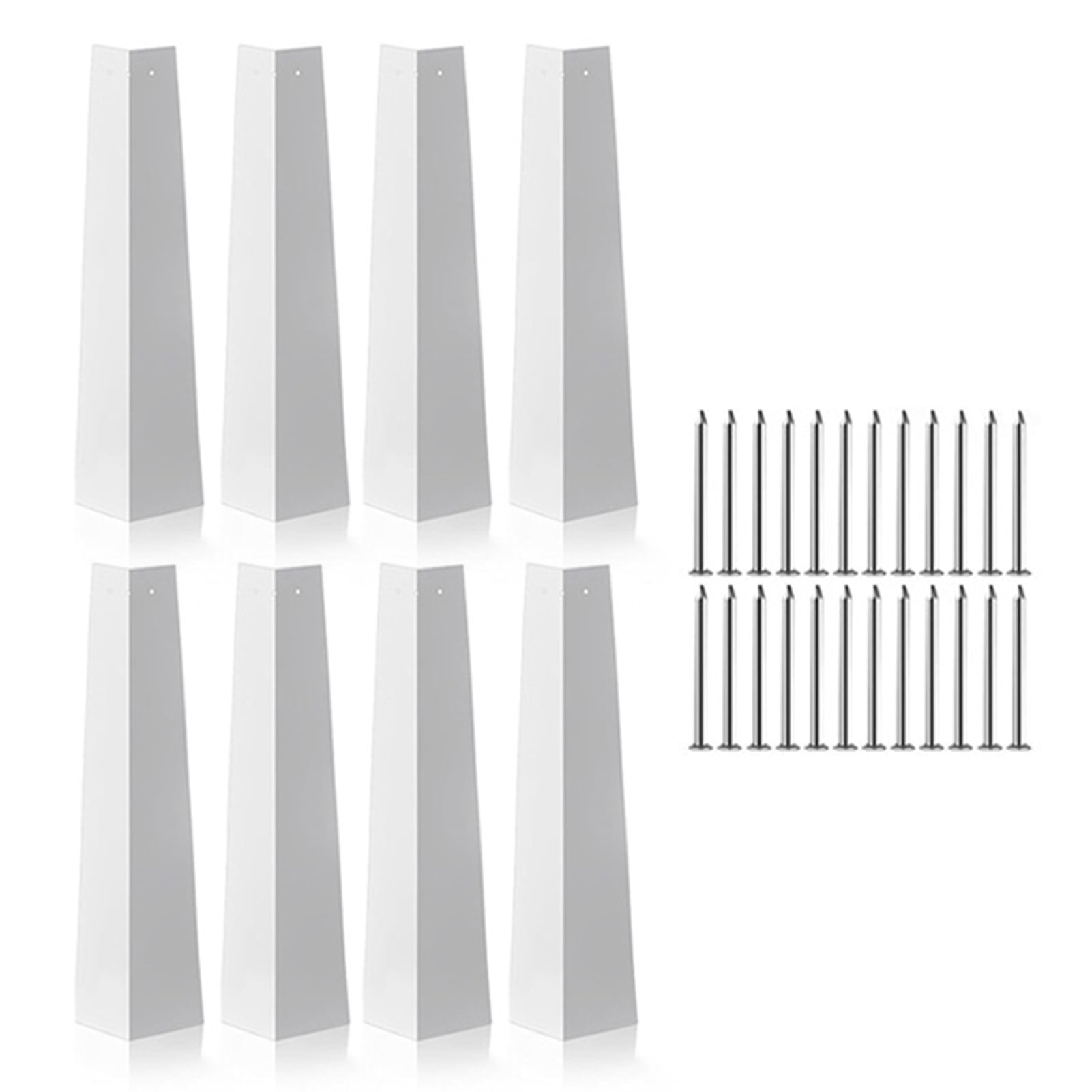 TNOBHG Siding Corner Protector 8pcs Aluminum Outside Siding Corner Caps ...