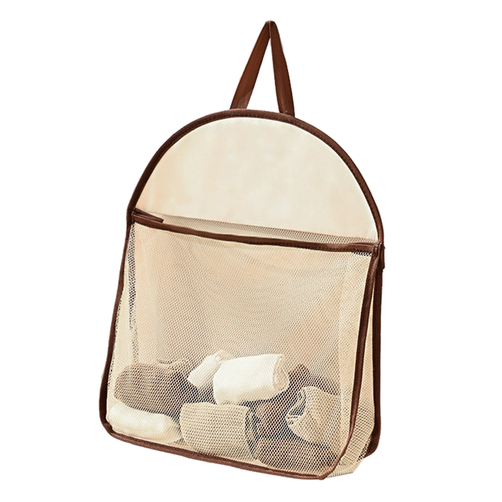 TNOBHG Space-saving Mesh Bag Mesh Hanging Storage Bag Capacity See ...