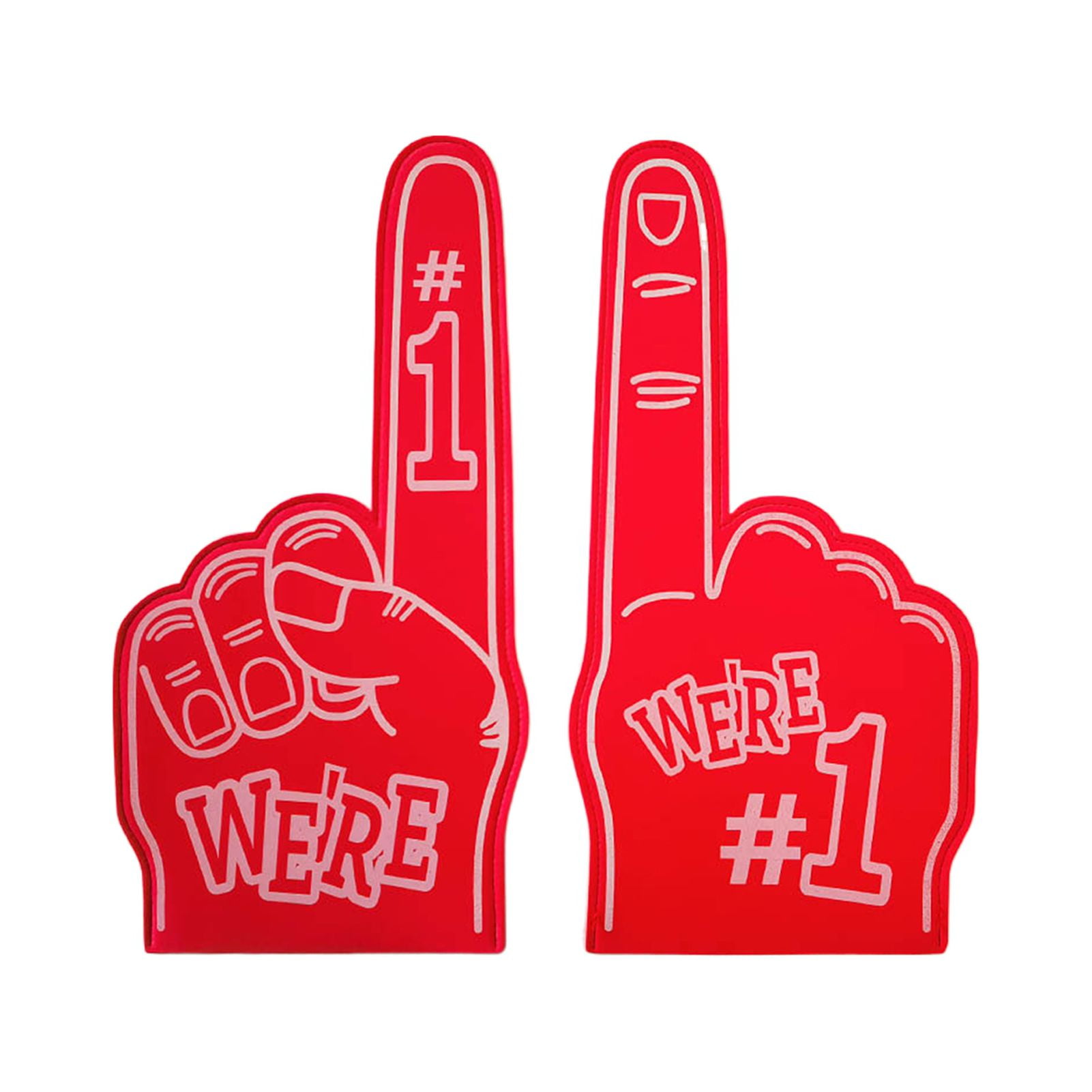 TNOBHG Sports Event Foam Finger 1 Pair Foam Finger for Sports Events ...