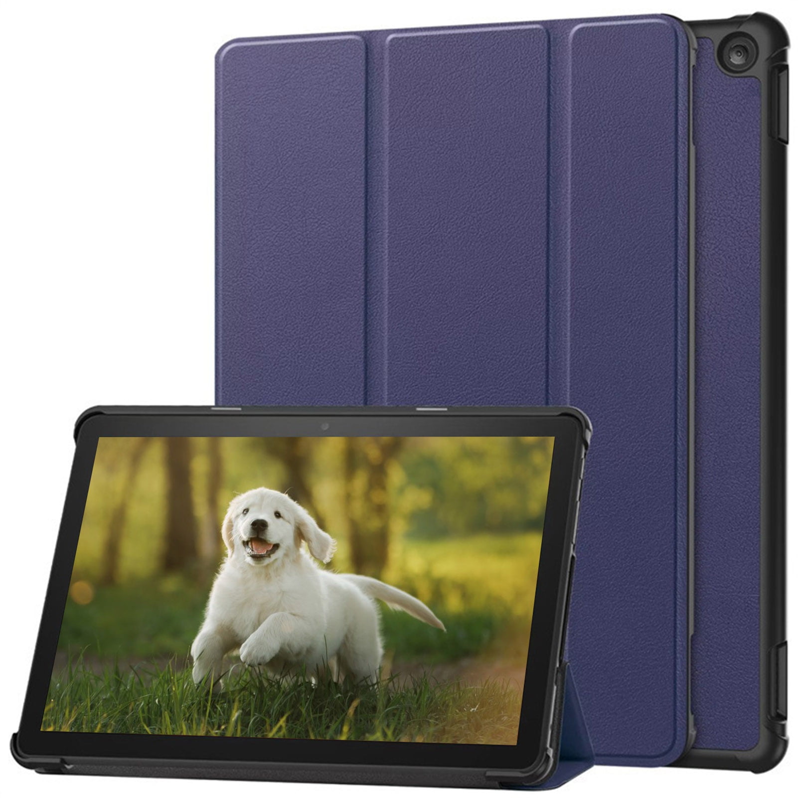 TNOBHG Tablet Case Tablet Protective Case for Fire hd 10 Foldable Slim ...