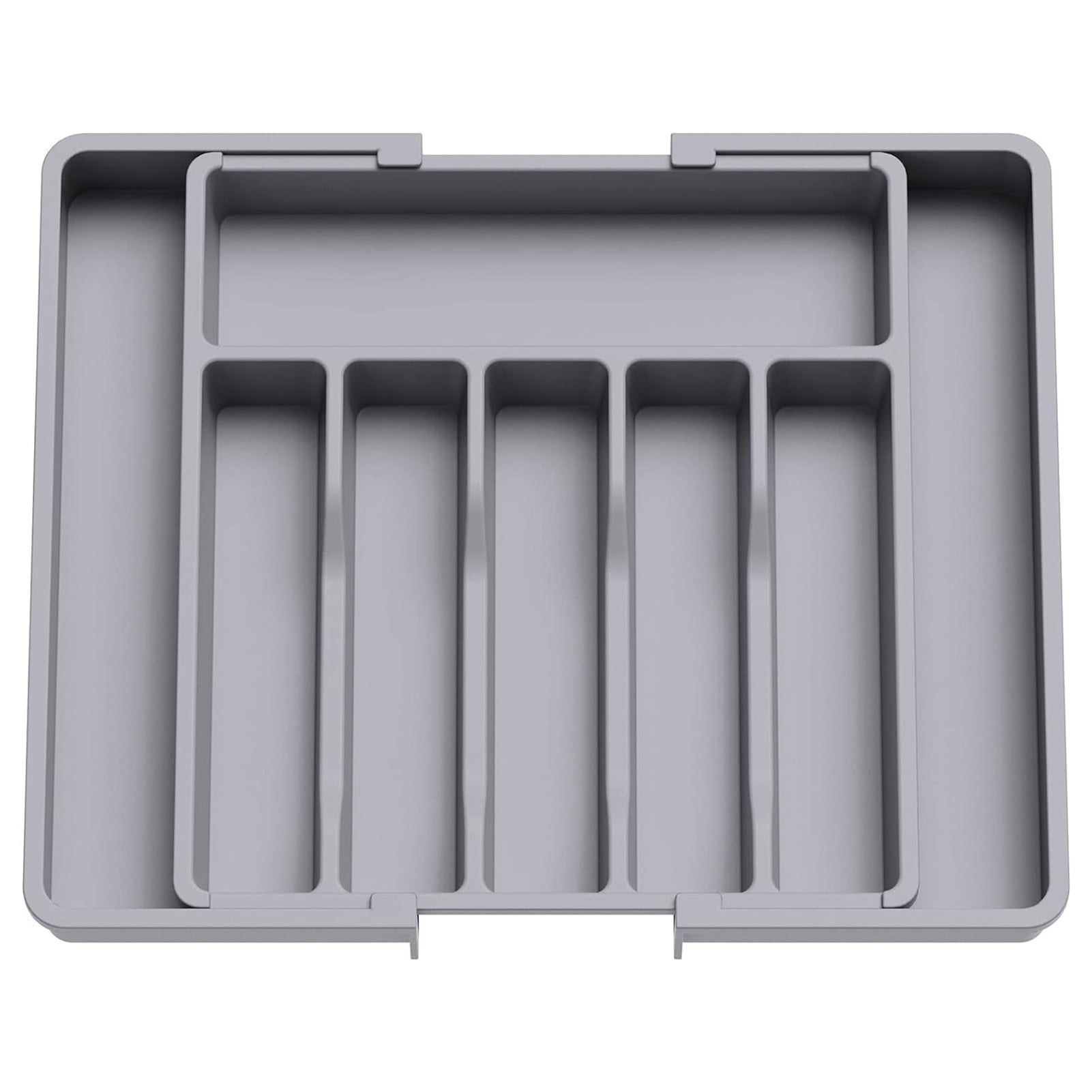 TNOBHG Telescopic Kitchen Storage Tray Expandable Utensil Tray ...