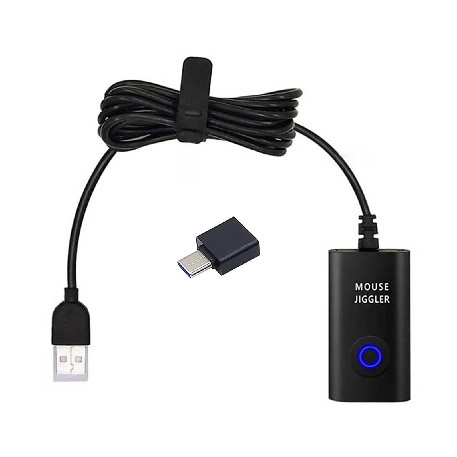 TNOBHG Virtual Mouse Controller Usb Type-c Mouse Jiggler Automatic ...