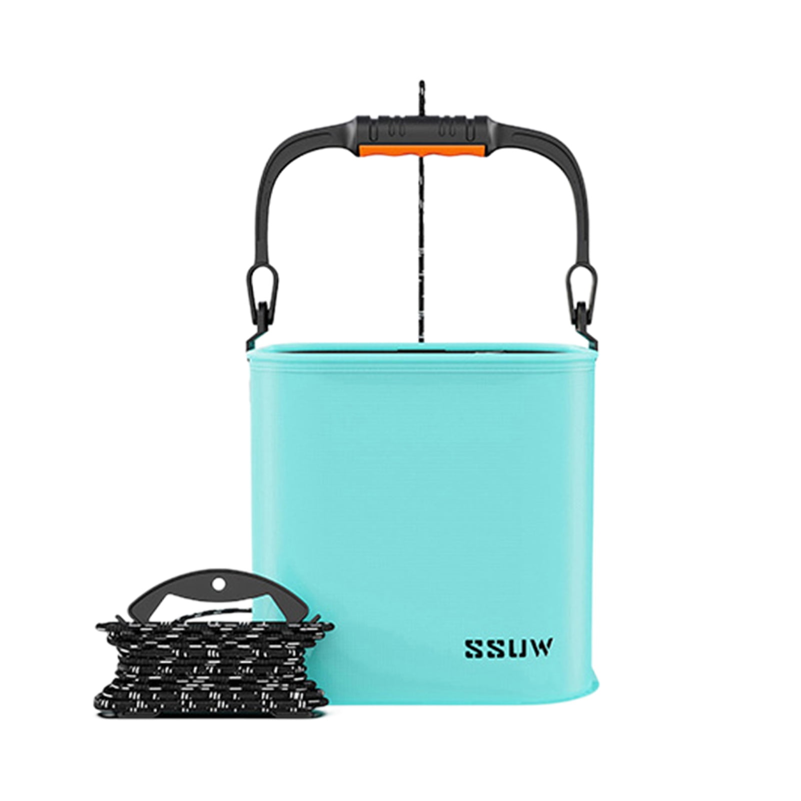 TNOBHG Wear-resistant Fish Bucket 7/9/11l Foldable Fishing Bucket ...