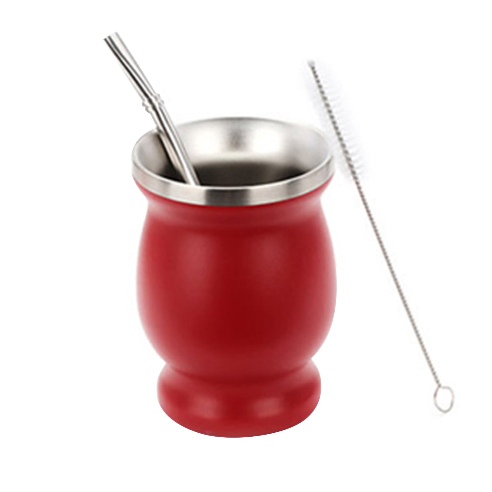 TNOBHG Yerba Mate Tea Cup Set Stainless Steel Yerba Mate Cup Set with ...