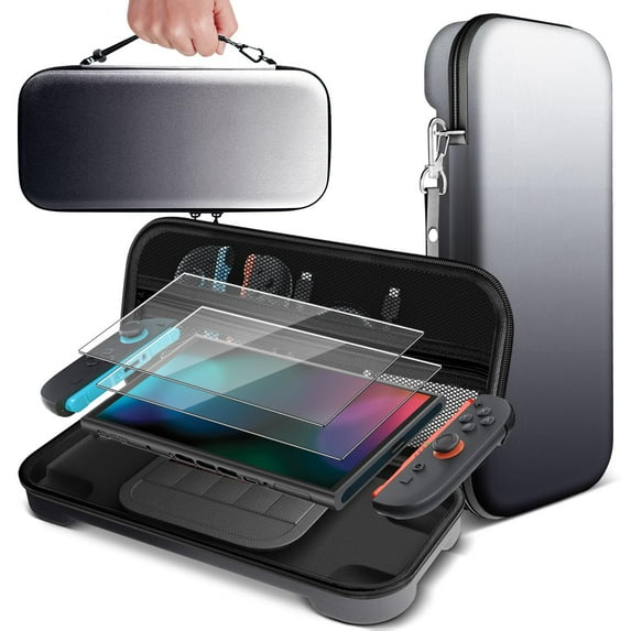 TNP Switch 2 Carrying Case - Protective Hard Shell Travel Carry Case ...