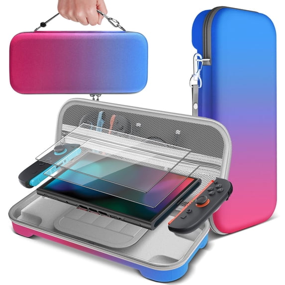 TNP Switch 2 Carrying Case - Protective Hard Shell Travel Carry Case ...