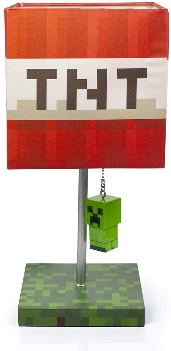 TNT Block 14-Inch Desk Lamp with 3D Puller | LED Lamp - Walmart.com