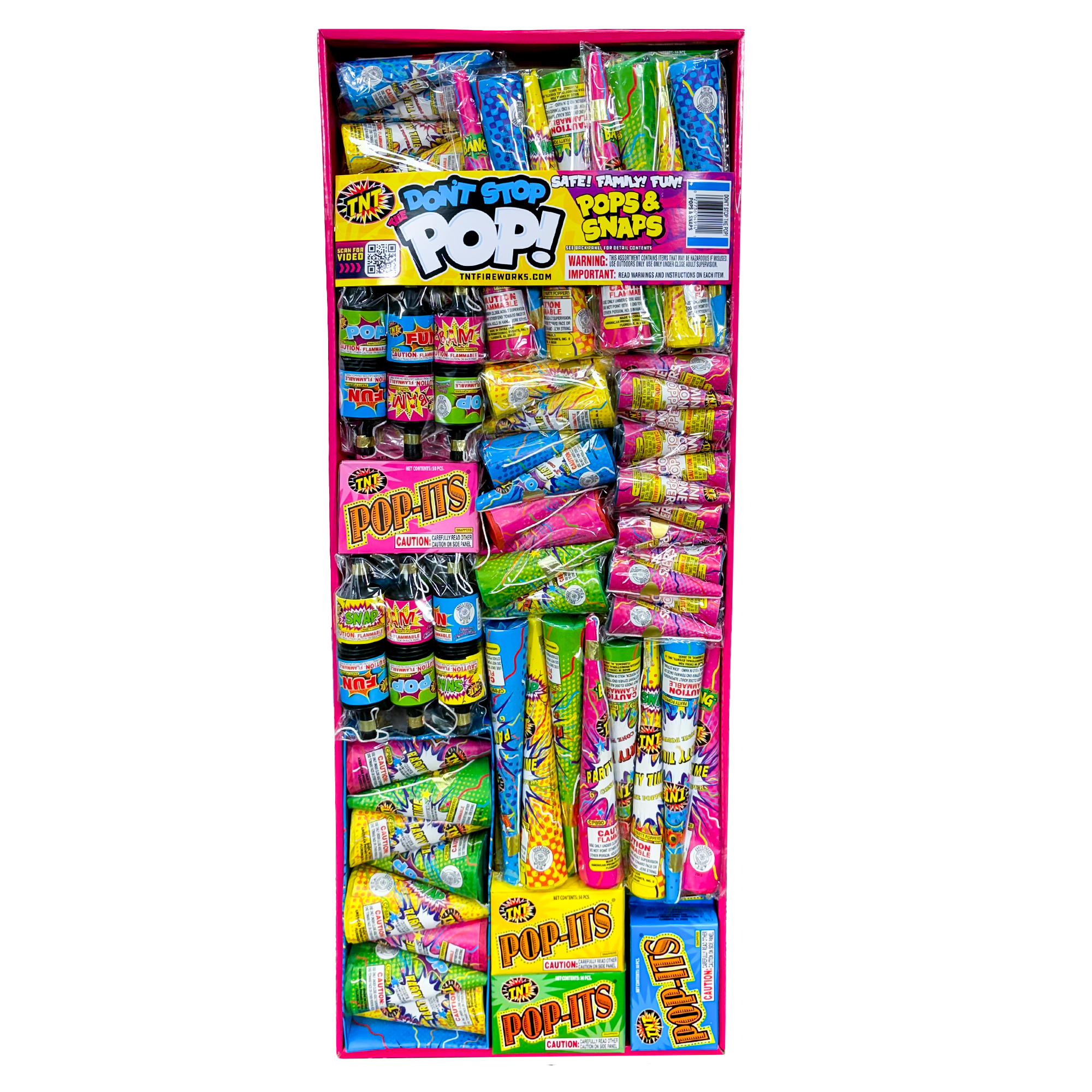 TNT Fireworks, Don't Stop The Pop, Novelty Assortment, Party, Holiday ...