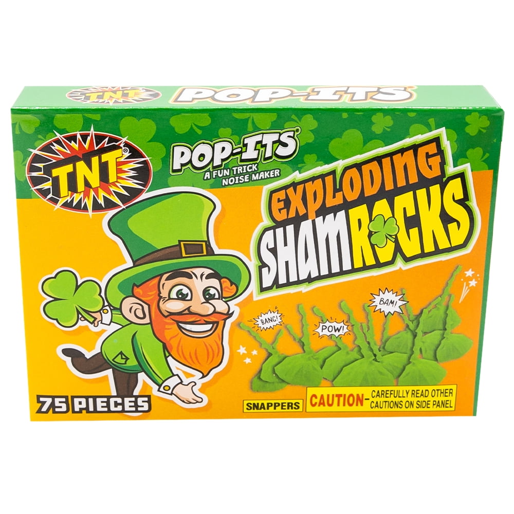 TNT Fireworks, Exploding Shamrock, 12 Pack - Walmart.com