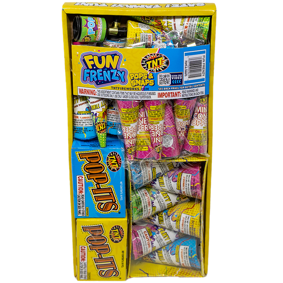 New Years Fireworks, Poppers and Sparklers in New Years Eve Party ...