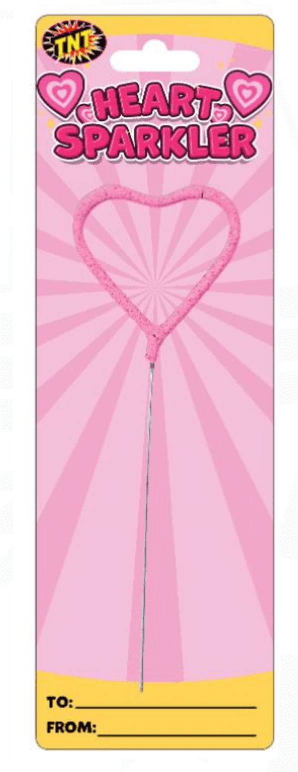 TNT Fireworks, Heart Shaped Sparkler Party Pack, 12 Outdoor Use ...