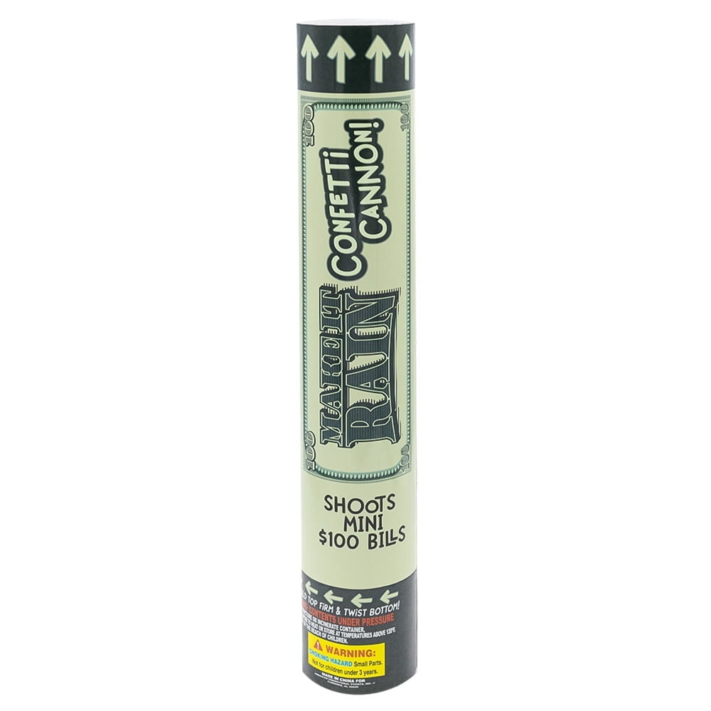 TNT Fireworks, Make It Rain Confetti Cannons, 12 Pack, Decorative ...