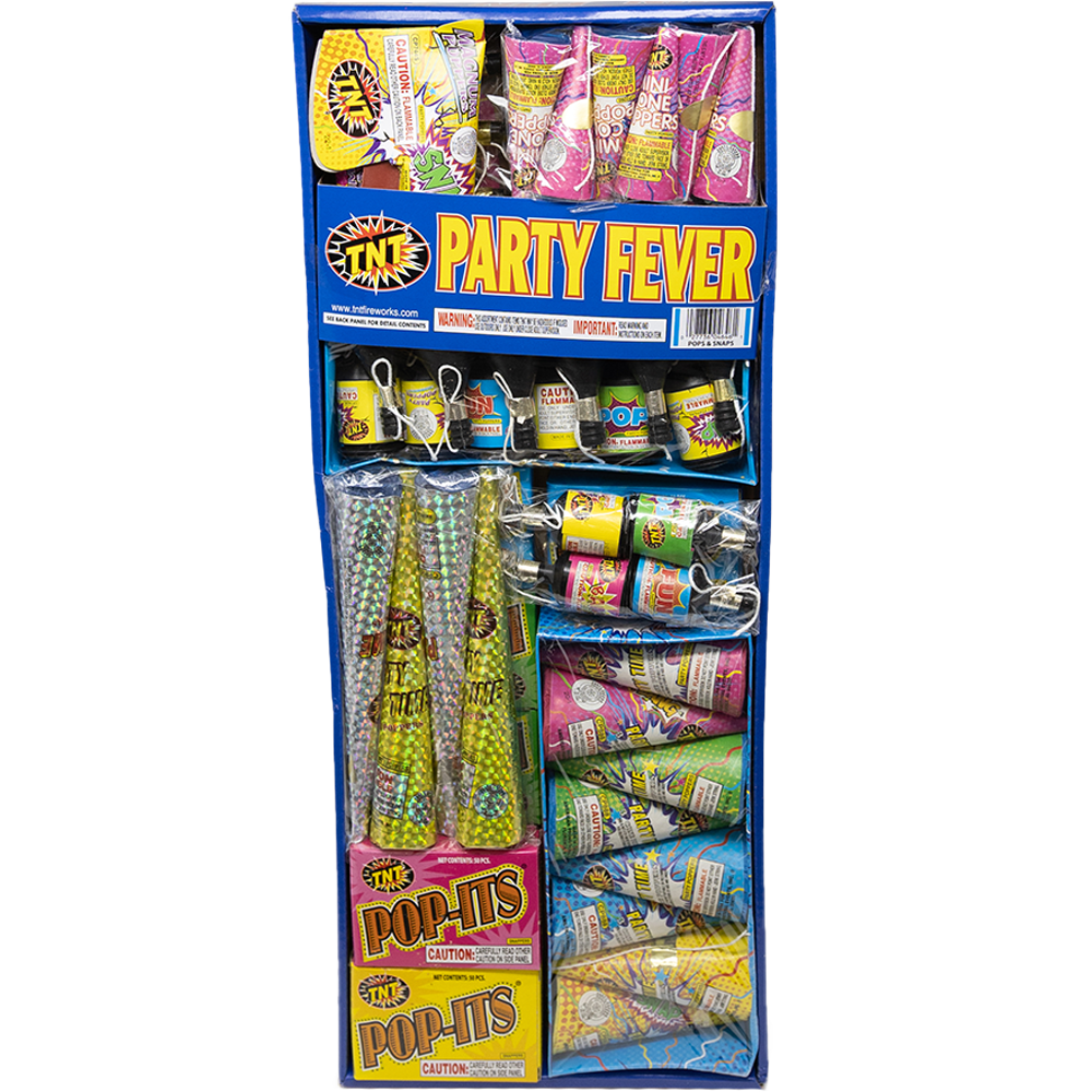 TNT Fireworks, Party Fever, Party Popper Noisemaker Assortment, Any ...
