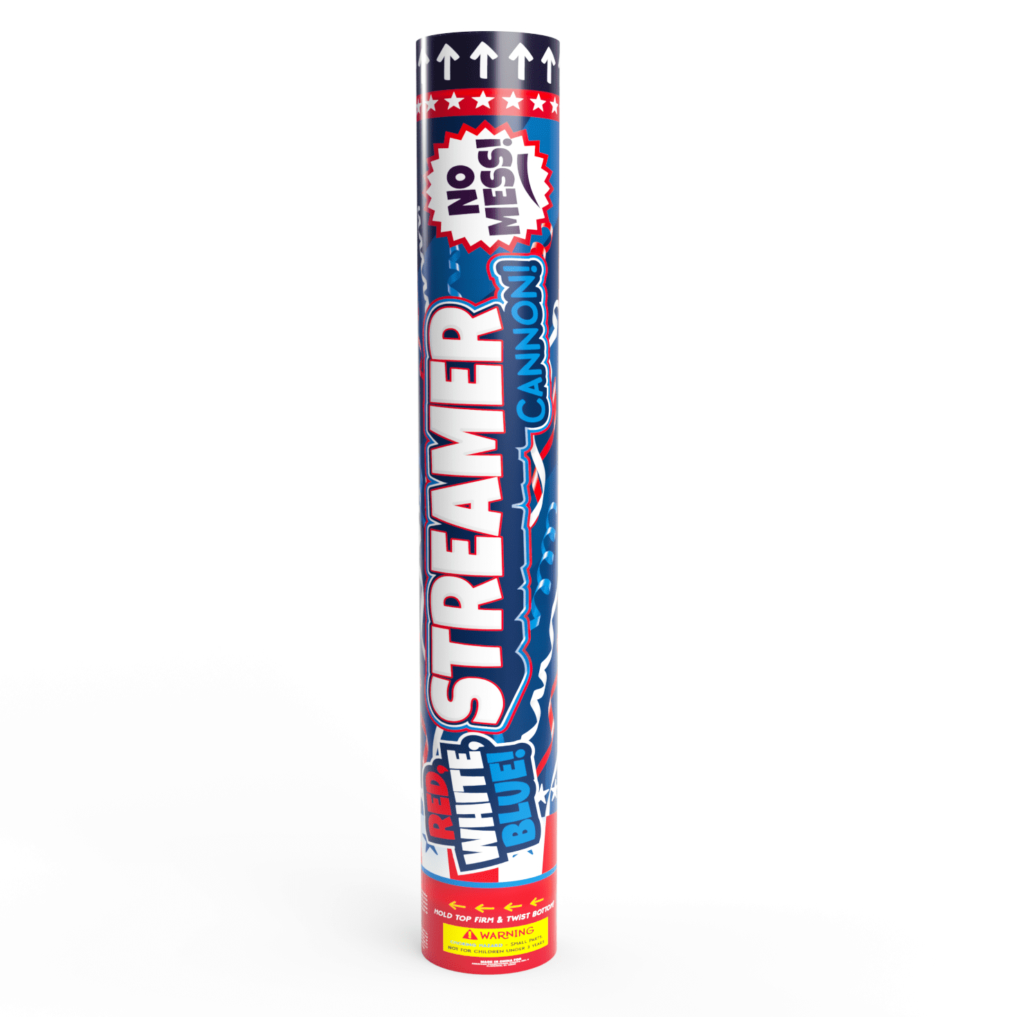 TNT Fireworks, Red White and Blue Streamer Cannon, Party - Walmart.com