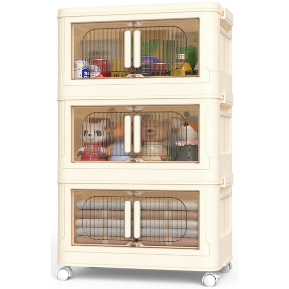 Fisher-Price Little People Storage Organizer Case, Carry-Ready Clear ...