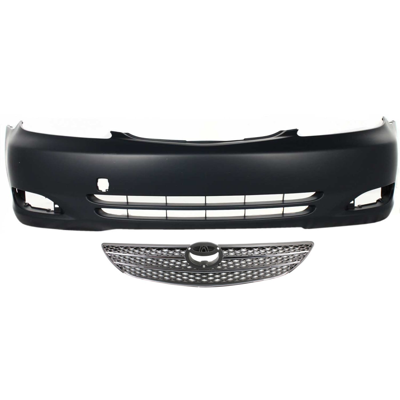TO1000232, TO1200233: 2002-2004 for Toyota for Camry 2PC Front Bumper ...