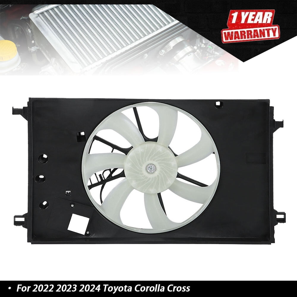 TO3115219 Radiator Cooling Fan Assy For 2022 2023 2024 Toyota Corolla ...