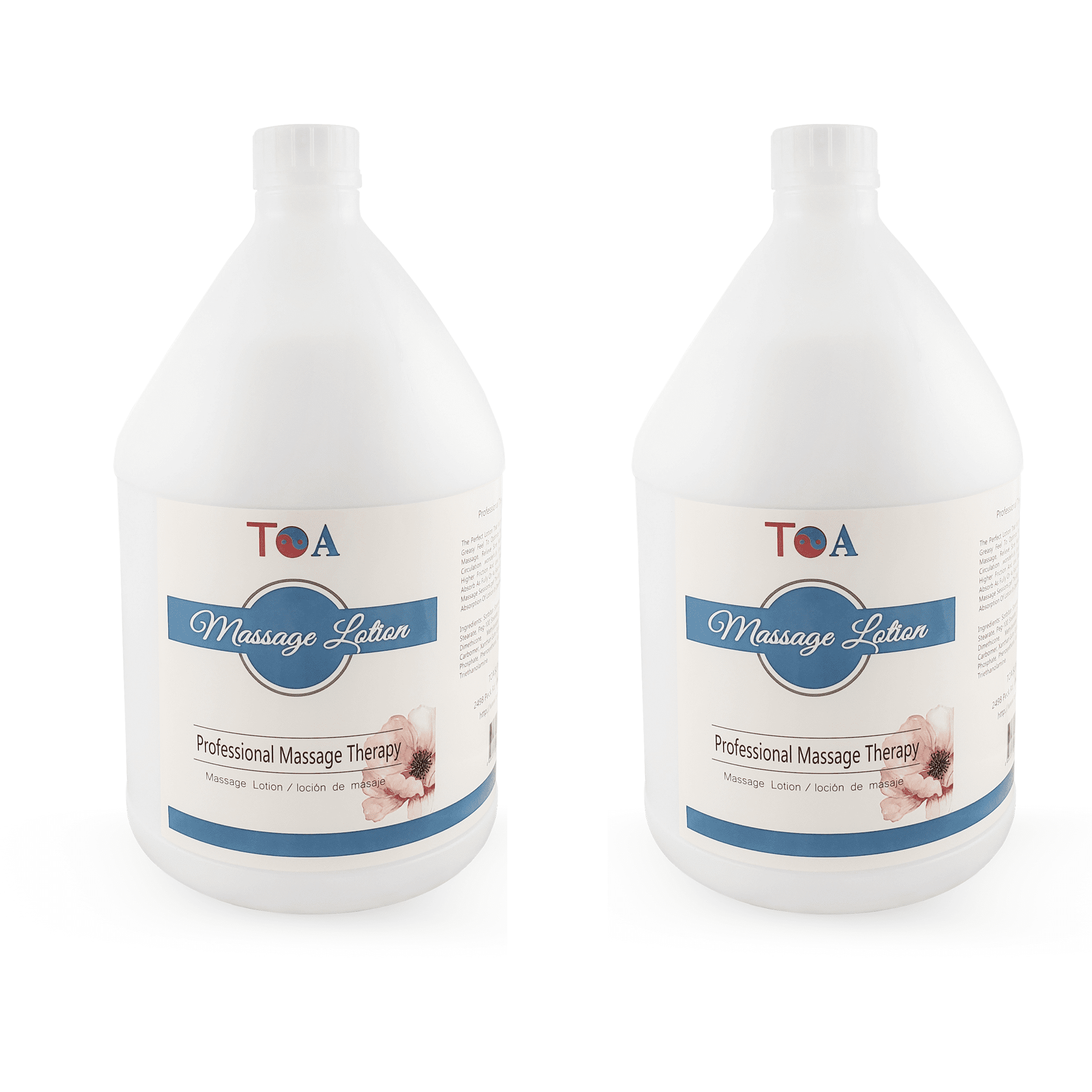 TOA Deluxe Massage Lotion with Pump, Vitamin Rich, Natural Ingredients ...