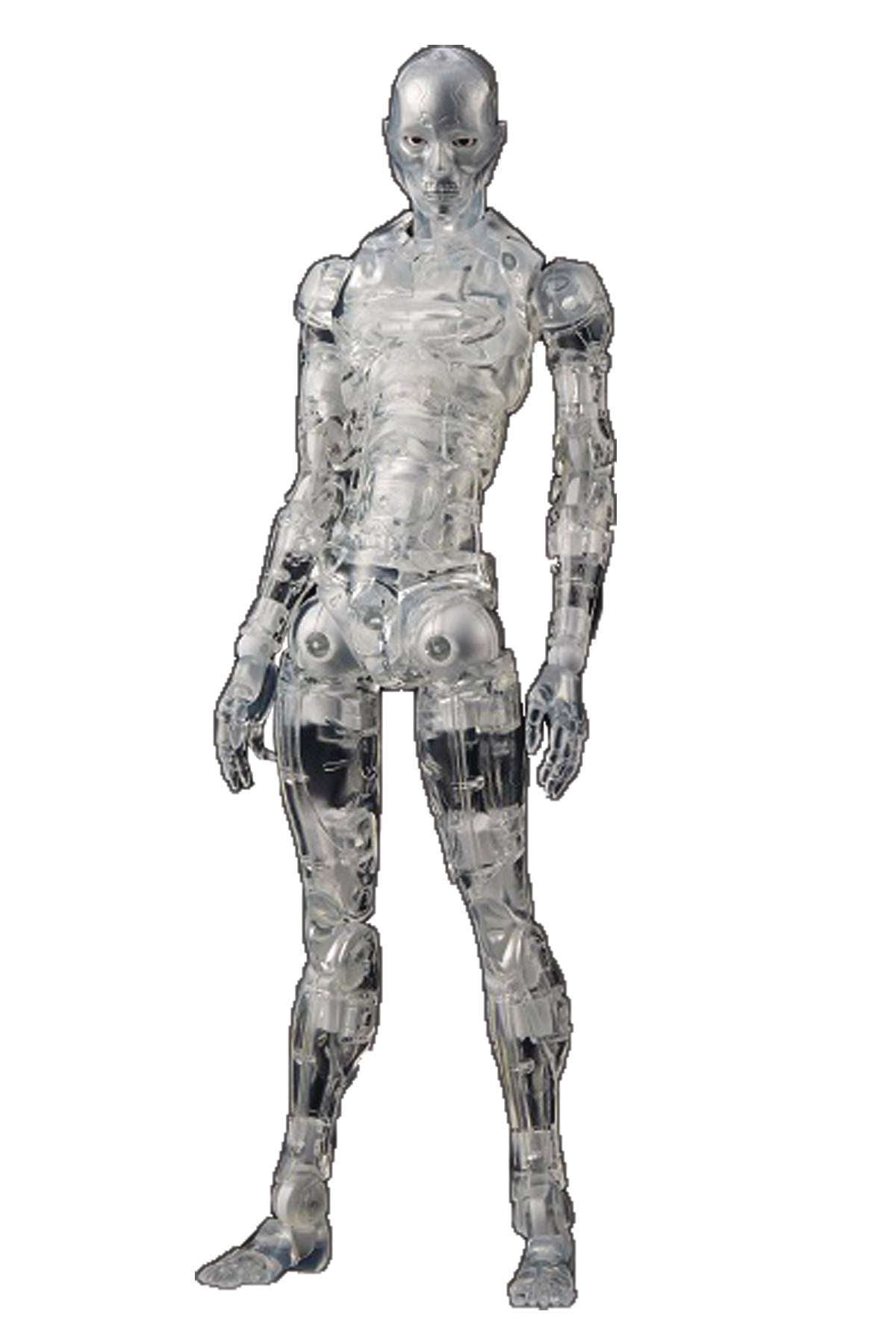 TOA Heavy Industries Synthetic Human Action Figure (Clear Version ...