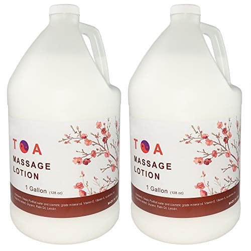 TOA Massage Lotion Bottle 2 Gallons ; Vitamin Rich Massage Lotion for ...